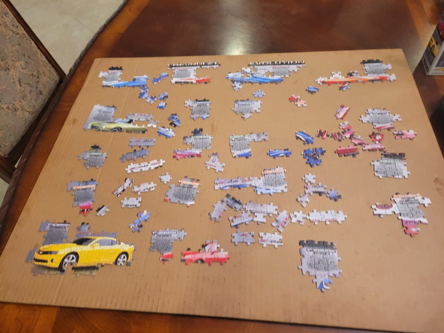 The Camaro Evolution by Chevrolet - Puzzle Momma